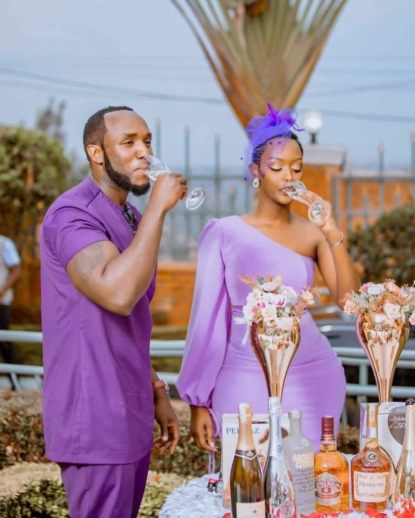 Purple as Rwanda’s The Ben weds his fiancée – My Wedding – For Fashion ...